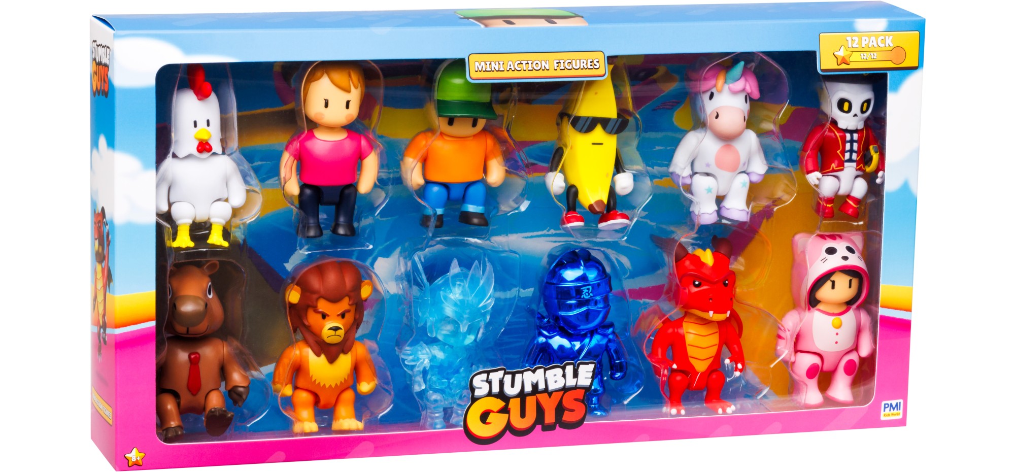 STUMBLE GUYS S1 MINI ACTION FIGURES - 12 PACK DELUXE BOX Hobby - Sklep ...