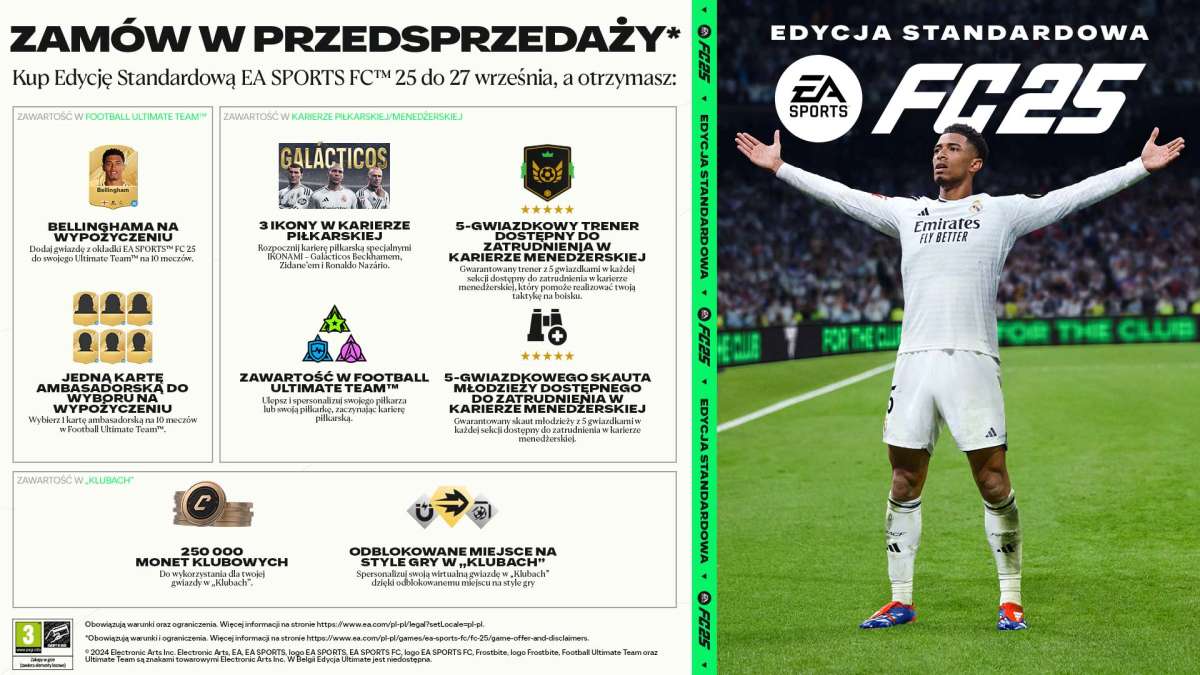 EA Sports FC 25 Nintendo Switch - Sklep ULTiMA.PL